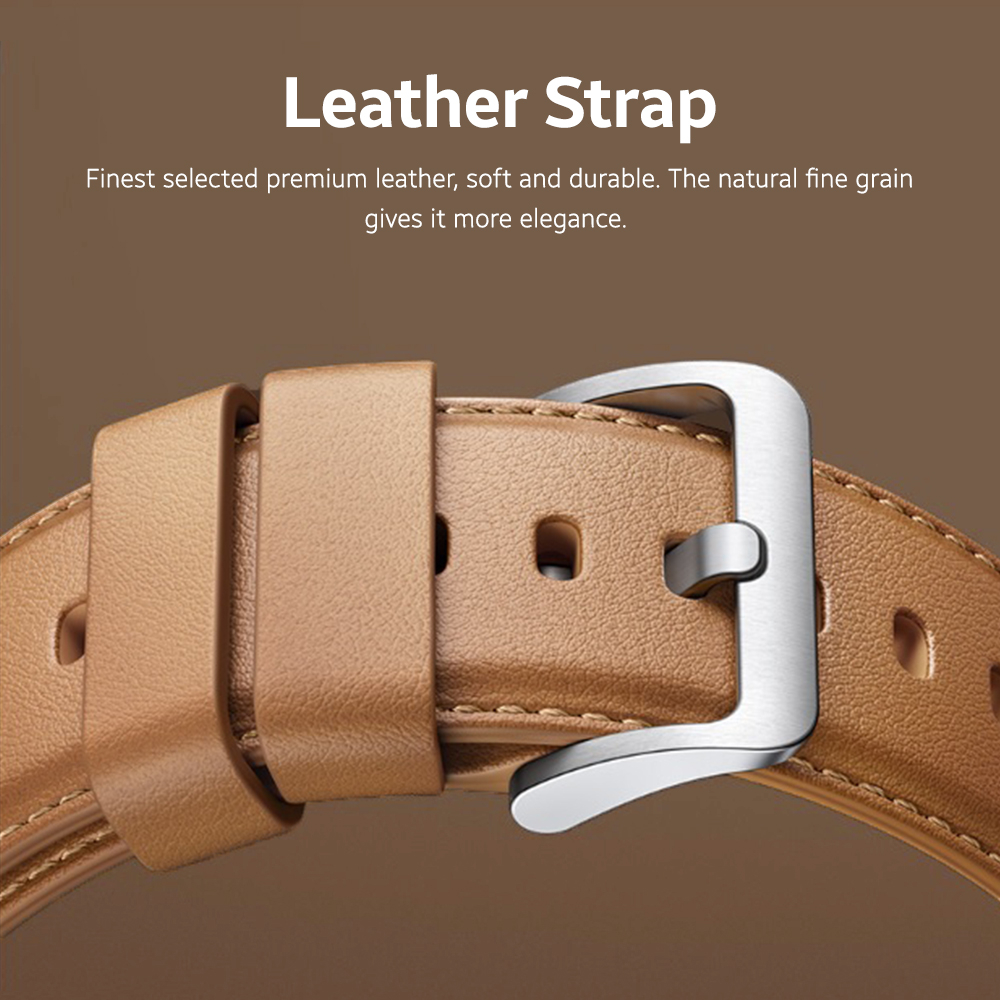 AUKEY LS02, SW-1, SW-1S Smartwatch Strap, Premium Leather Series 22mm ...