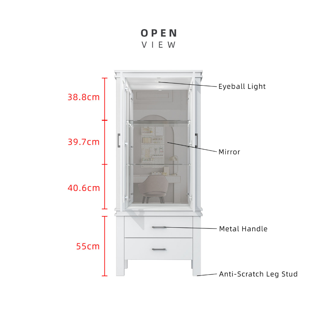 KitchenZ Isabella Series Minimalist Living Room Wooden Leg TV Display ...