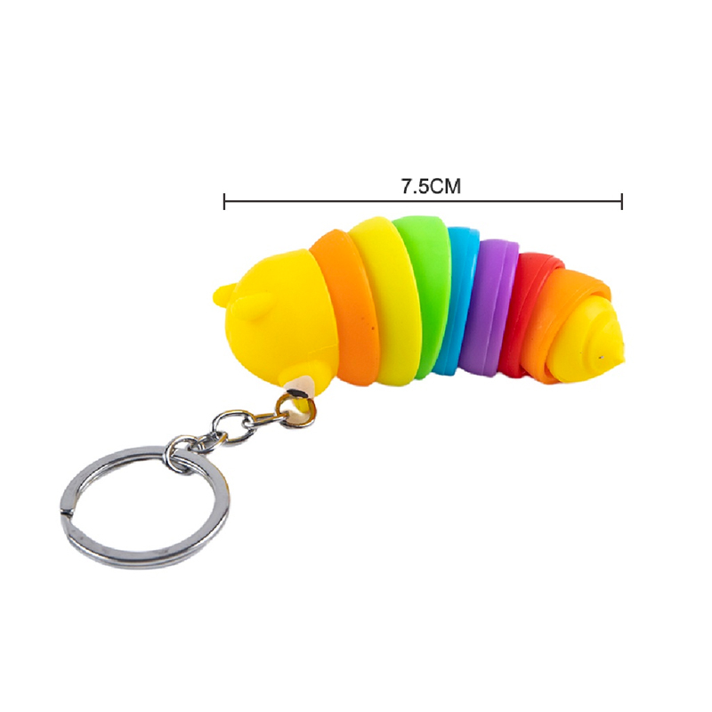 Jaymuda Colorful Deformed Big Eyes Caterpillar Slug Rainbow Slug Snail ...