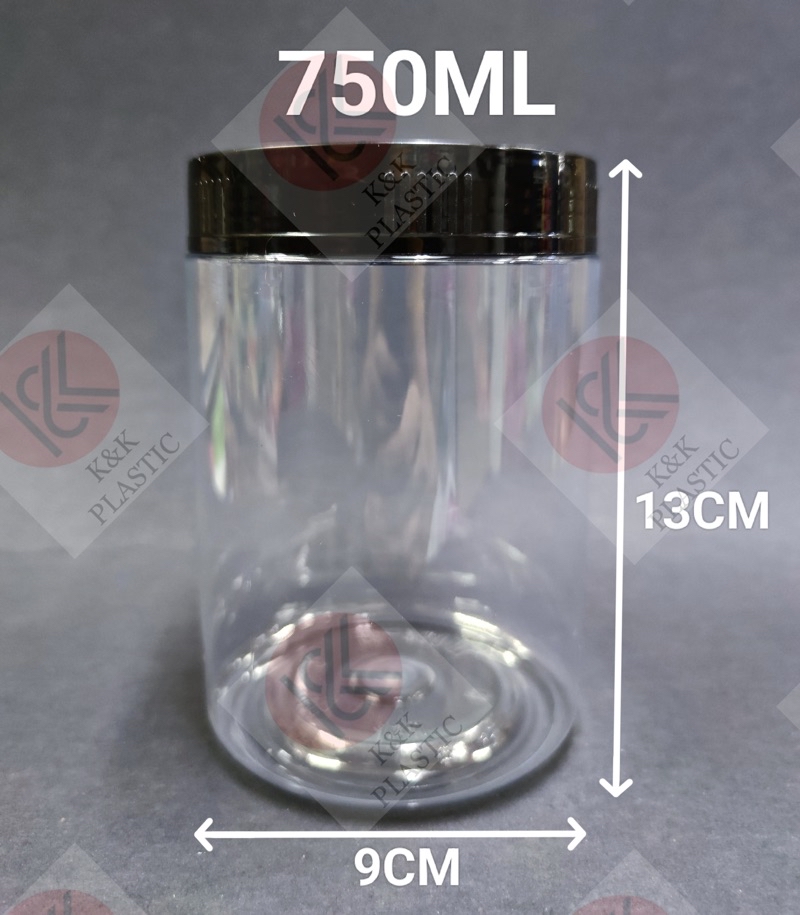 750ML PLASTIC JAR/BALANG KUIH/BALANG KUEH/BALANG RAYA/CANISTER/BOTOL ...