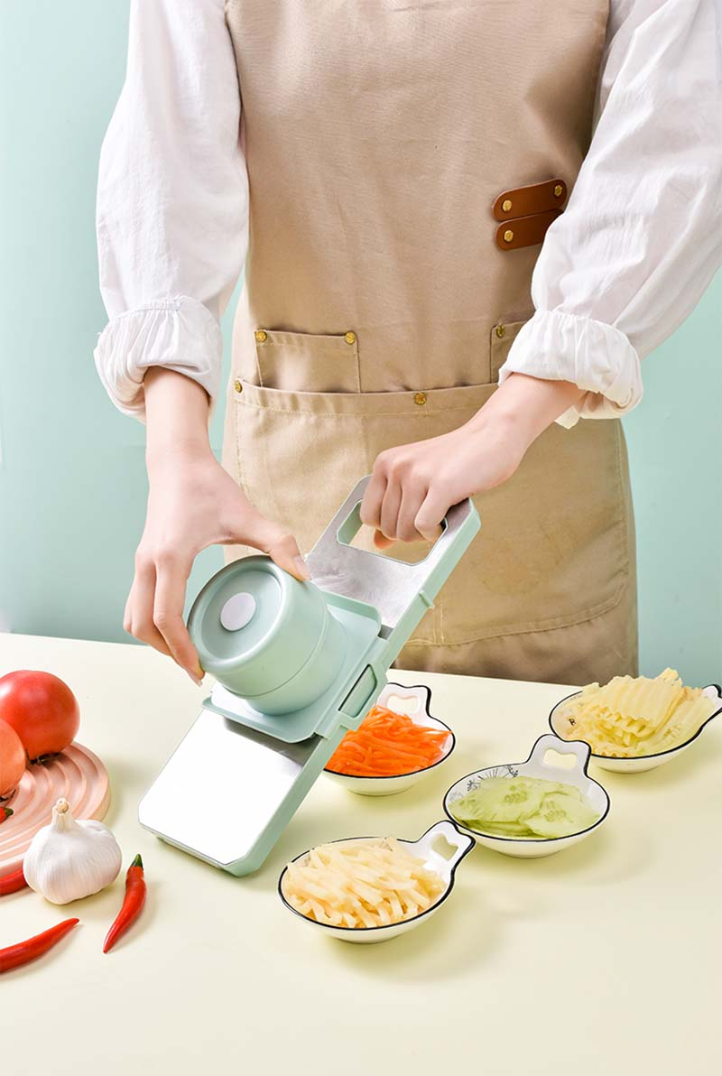 New 8in1 Multifunction Slicer for Kitchen Vegetable Chopper Mandoline ...
