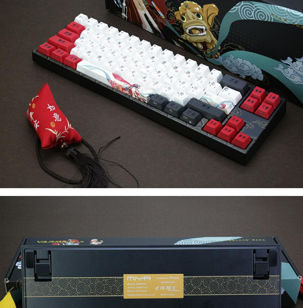 DUCKY X VARMILO Miya68 Pro Beijing Opera 65% 68 Keys Compact Wired ...