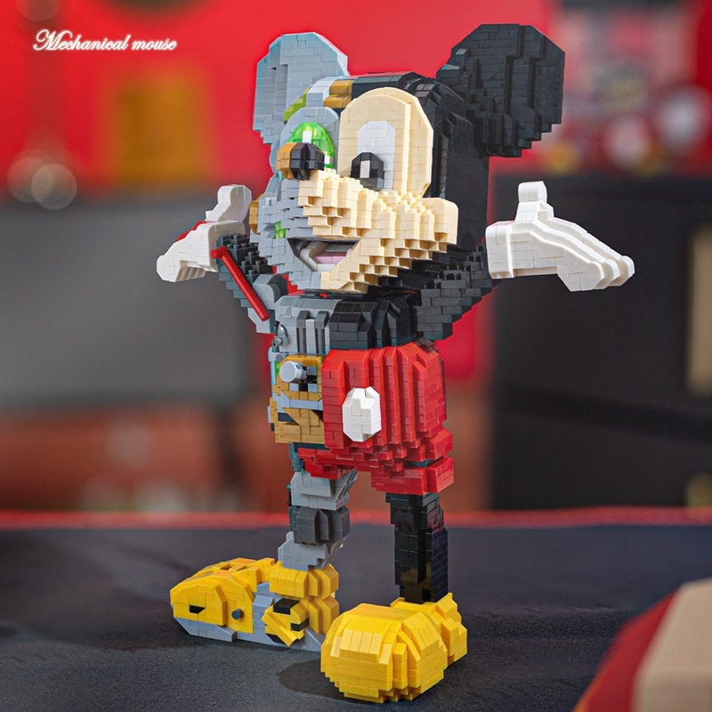 ⚠️现货⚠️ReadyStocks Disney Mickey Mouse building blocks toys 2207机械 米老鼠 米 ...