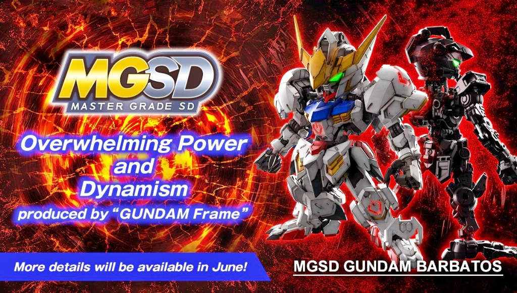 Bandai MGSD Gundam Barbatos 65699 MG Barbatos SD Barbatos Master Grade SD Barbatos IBO MGSD ...