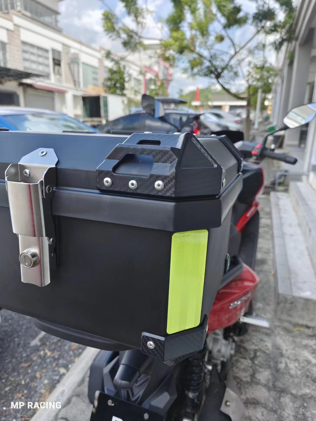 Top box ABS Plastic motorcycle 36Liter,Aluminium Box Stlye,Light weight ...