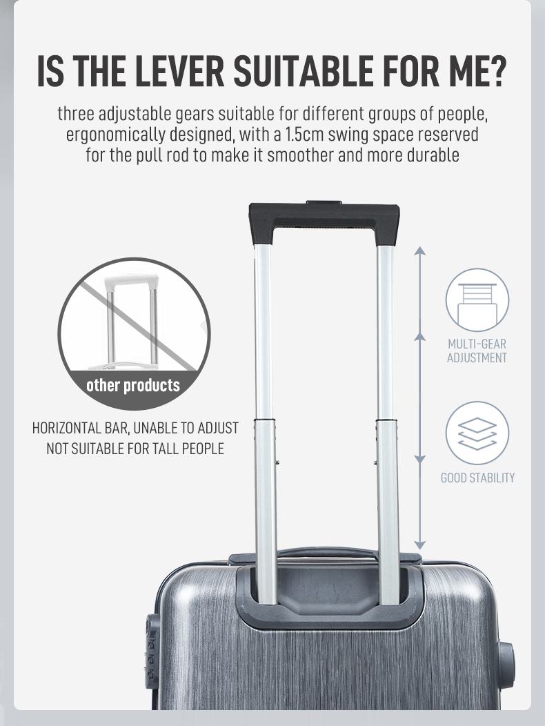 Freebird P0RSCHE imitation carbon steel surface 20inch luggage travel ...