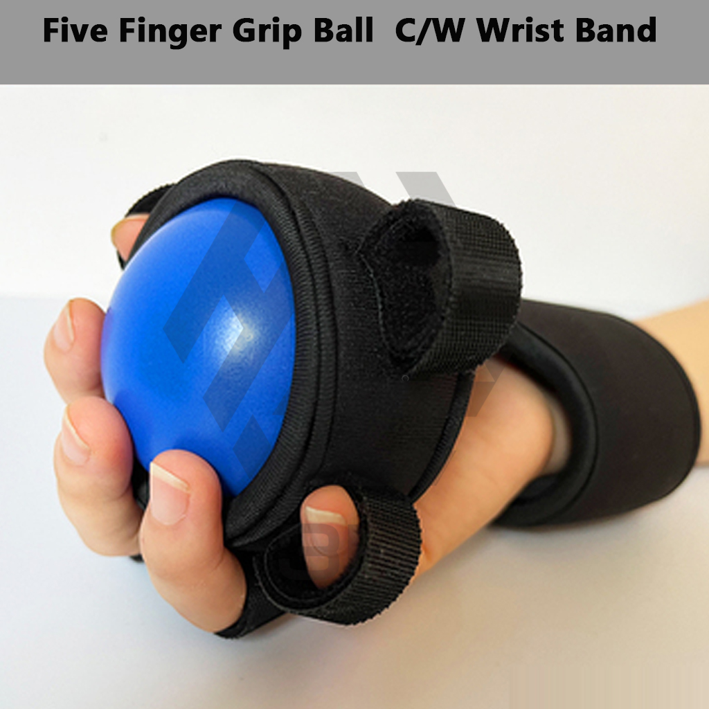 3H Stroke Hand Grips/Elderly Finger Trainer/Grip Ball Exercise/ Five ...
