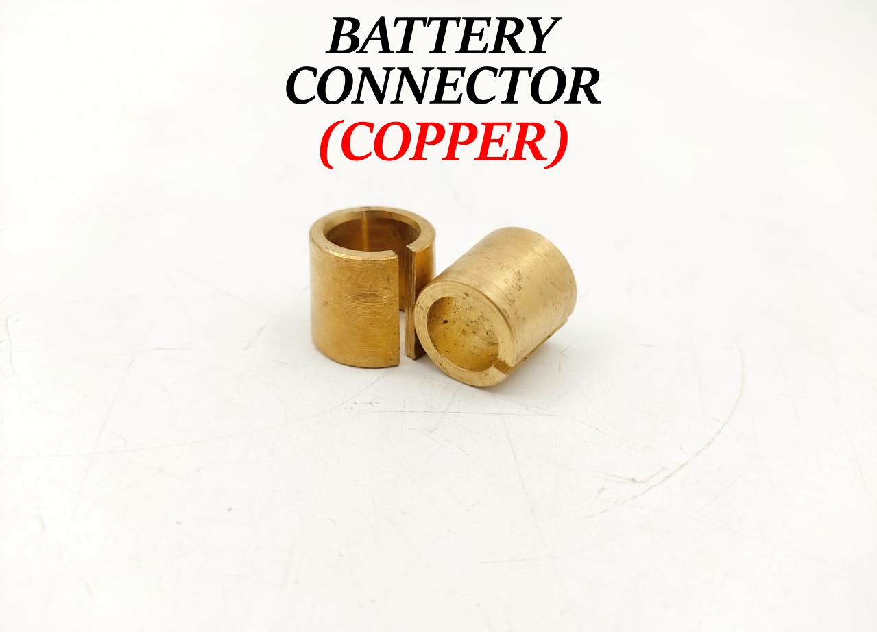 100% COPPER BATTERY CONNECTOR BATTERY TERMINAL ADAPTER KEPALA BATERI ...