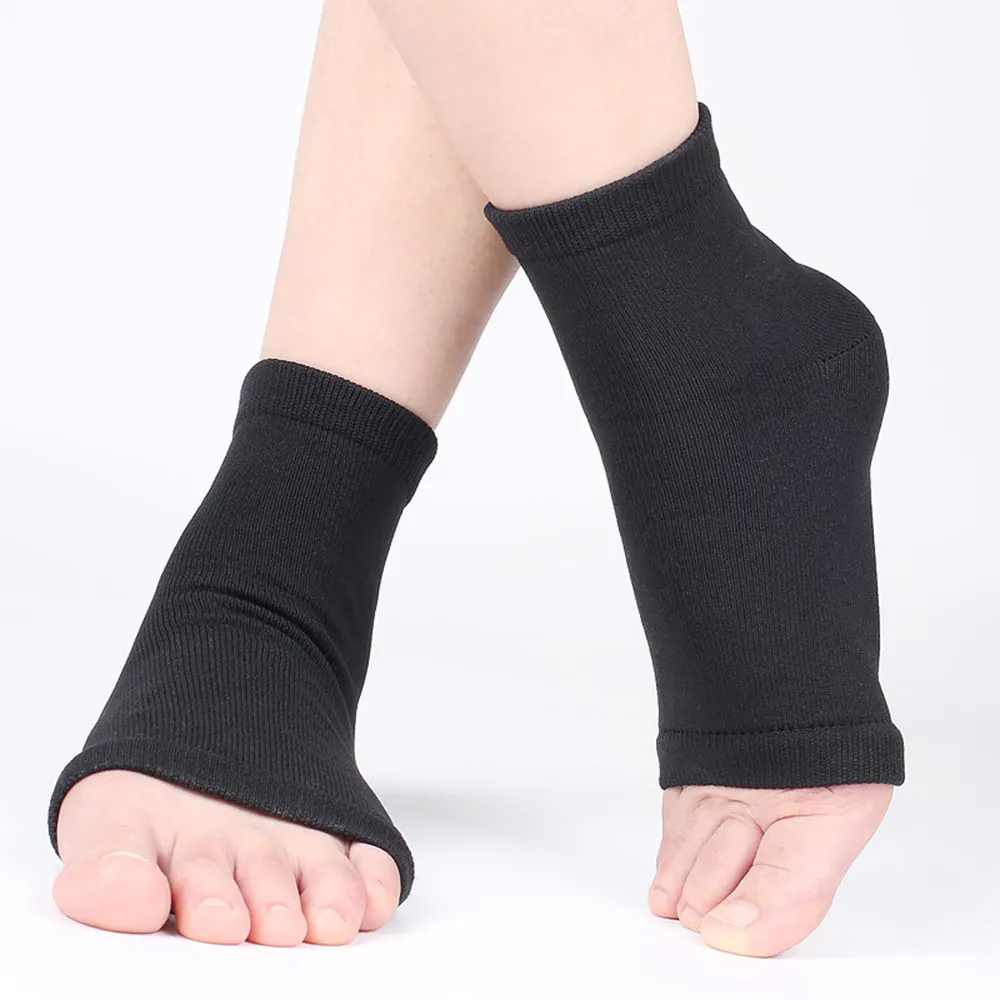 1Pair Arch Gel Socks Support Plantar Fasciitis Cushion Pad Sleeve Heel ...
