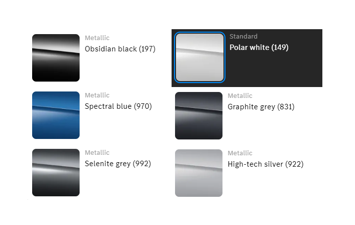 Mercedes W206 C200 C300 C class AMGs Spoiler Original paint color C63 ...