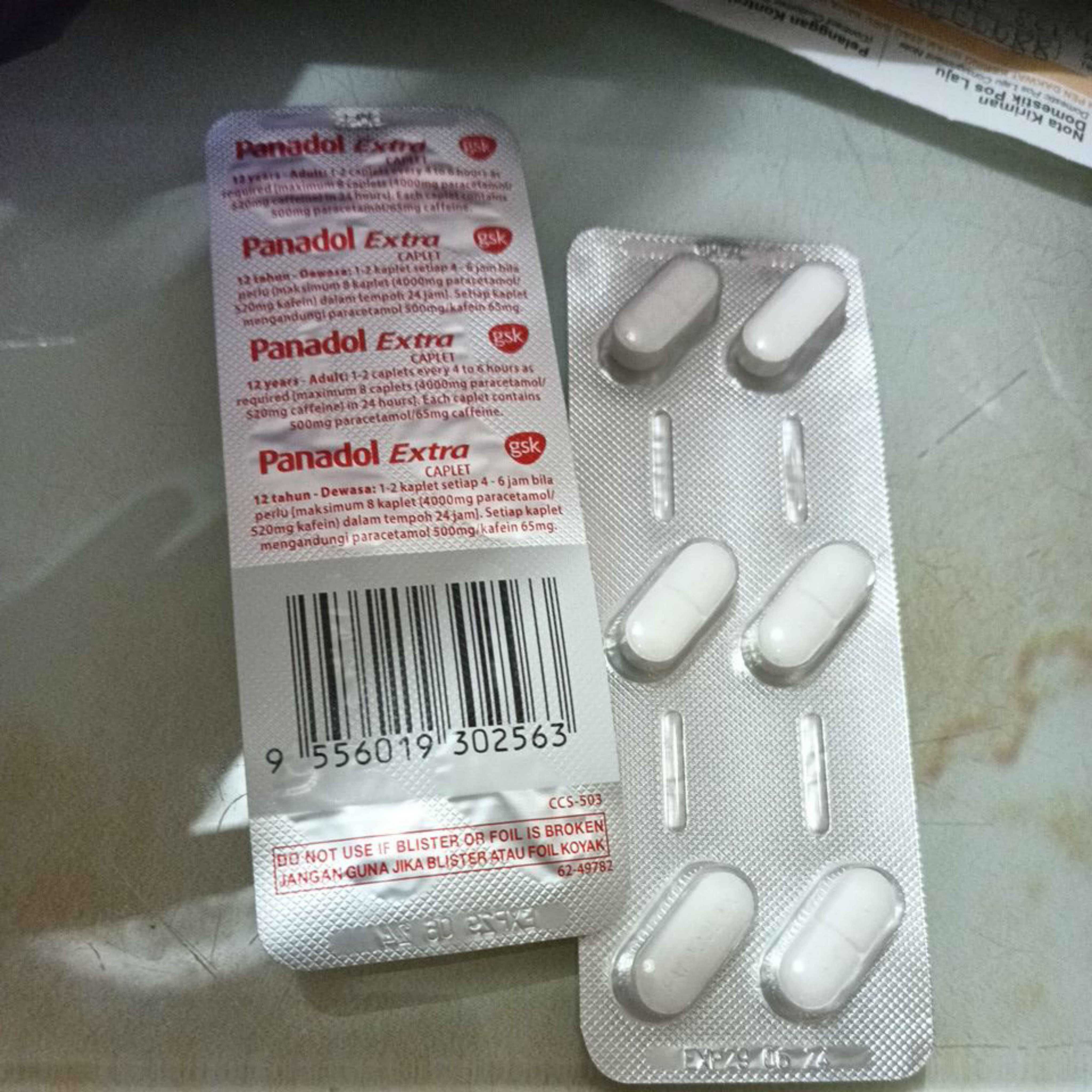 (EXP 2025 New Stock) PANADOL EXTRA 12 CAPLETS MALAYSIA STOCK KKM ...