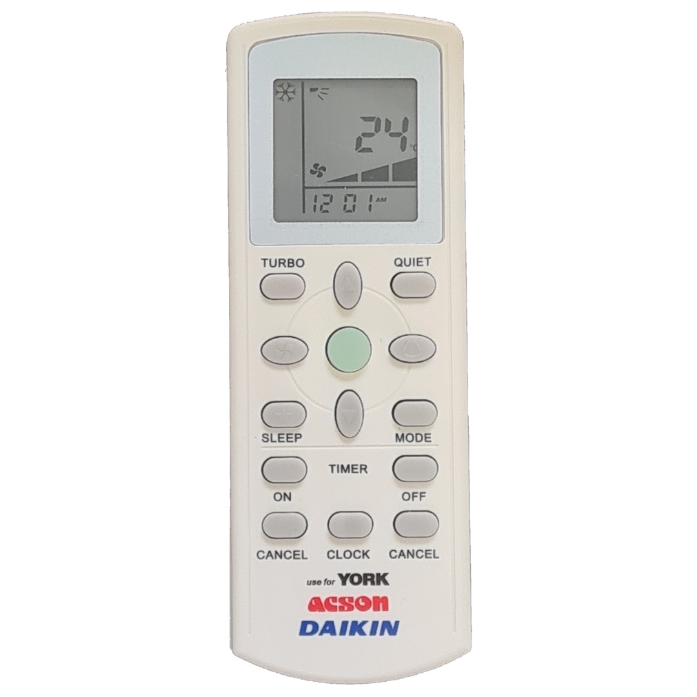 D@Ikin York Aircond Air Cond Conditioner Remote Control DGS01 ECGS01-i ...