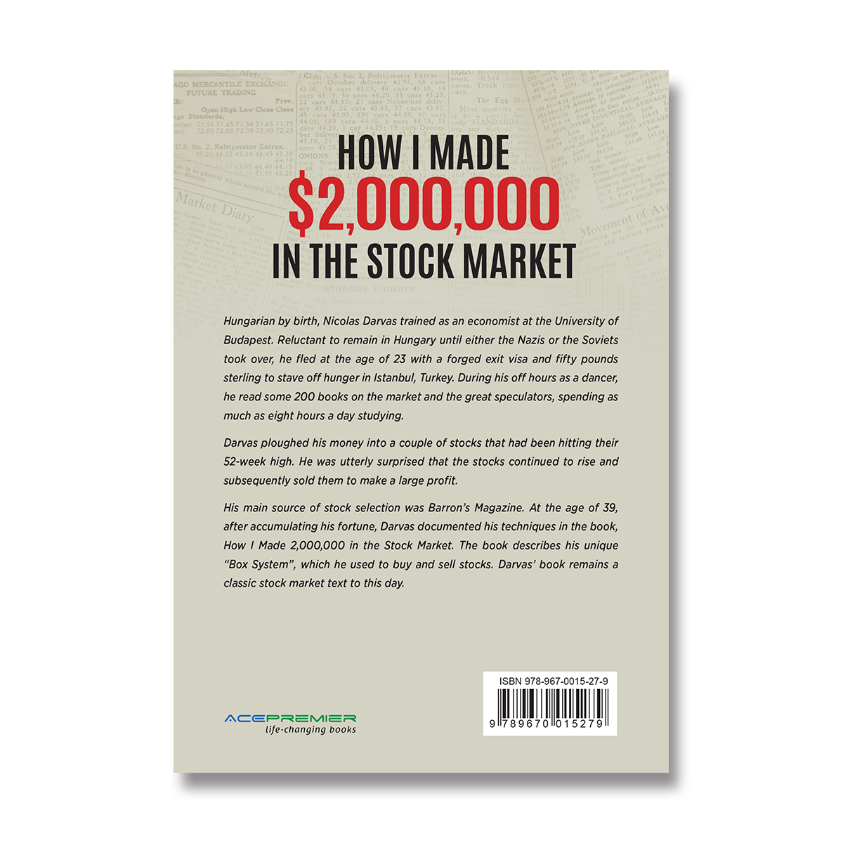 How I Made $2,000,000 in the Stock Market by Nicolas Darvas (The ...
