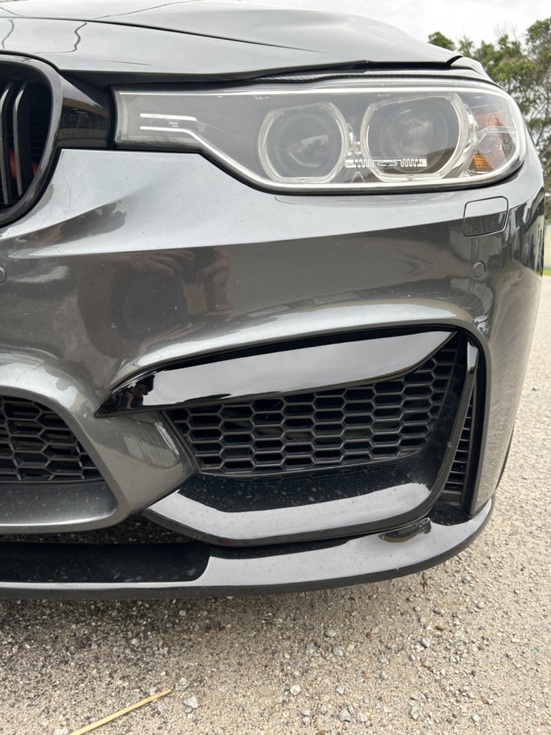 BMW F30 M3 AN Front lip taiwan Varis MP PSM CS style lips f30 ...