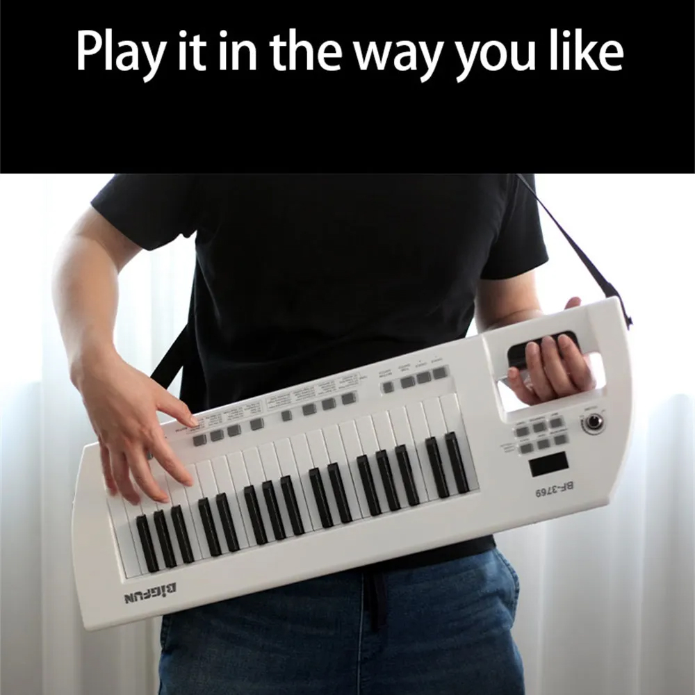Bigfun 37 key Piano portable kid electronic guitar piano adult music ...