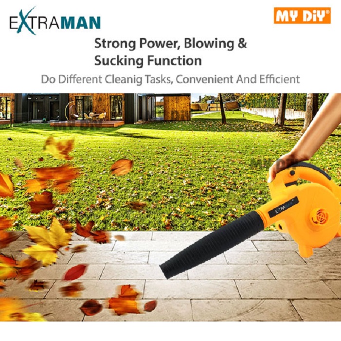 EXTRAMAN 800W ELECTRIC AIR BLOWER VACUUM 2 IN 1 / 36V CORDLESS VACUUM AIR BLOWER 2 IN 1 Sapu ...