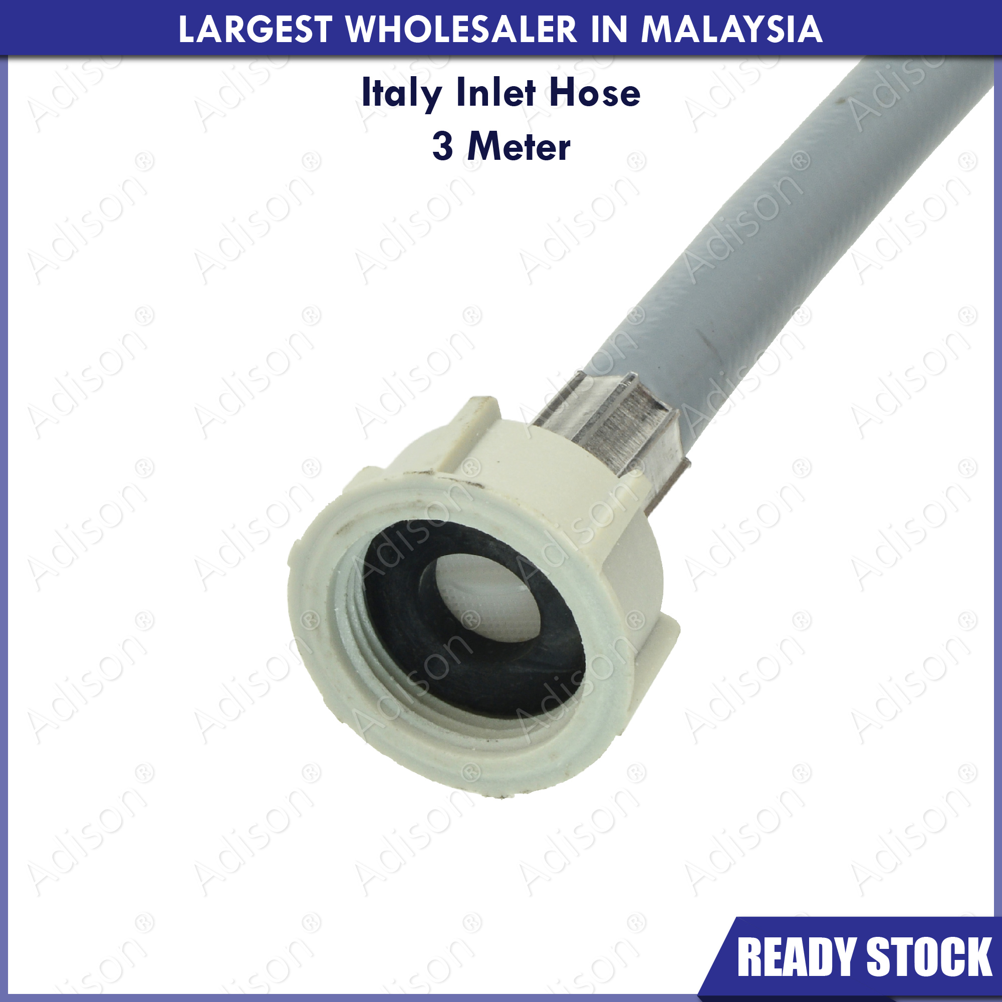 LG / Electrolux / Bosch / Elba / Indesit / Beko Inlet Hose 3 Meter for ...