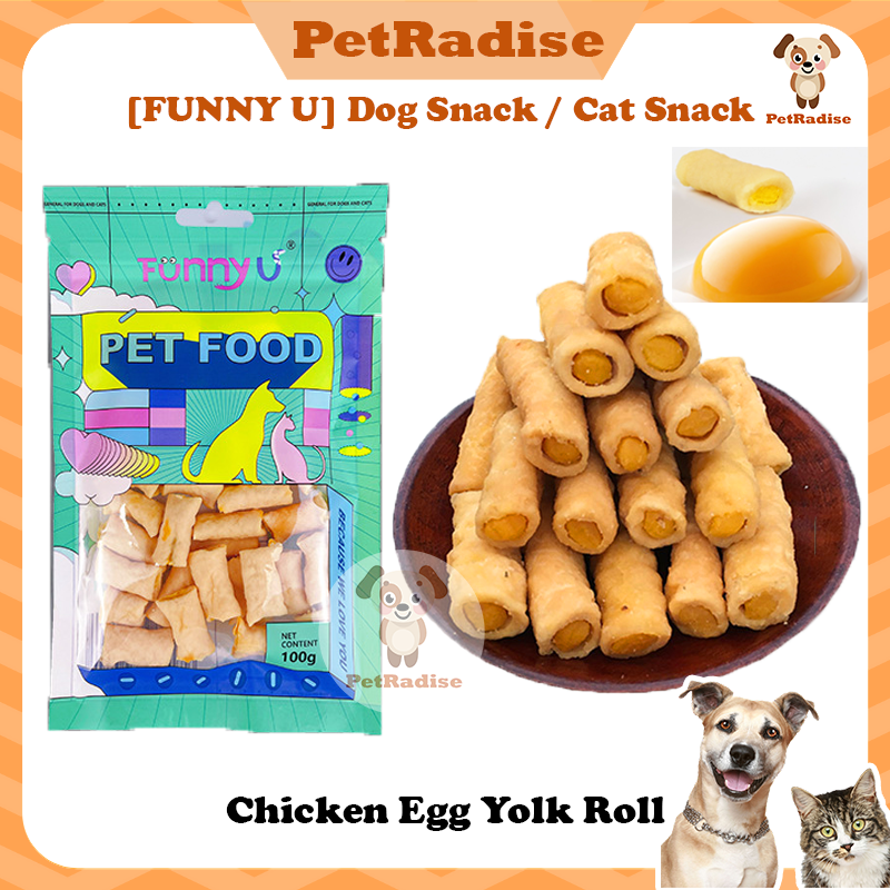 FUNNY U Premium Dog Treats 100g Dog Snacks Dog Treat Snack Dog Snack ...