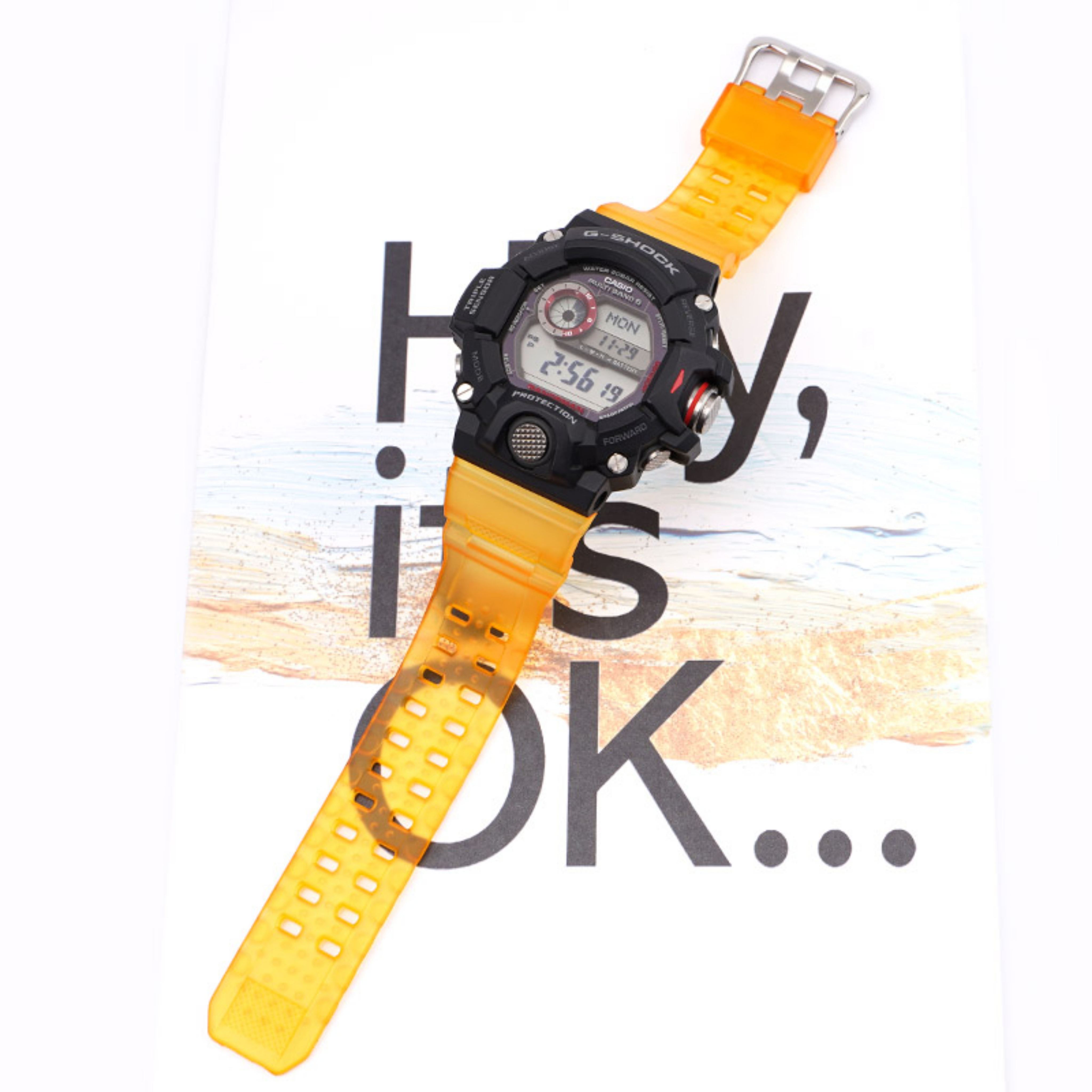 CASIO G-SHOCK GW 9400 Straps replacement OEM (Transparent Colour ...
