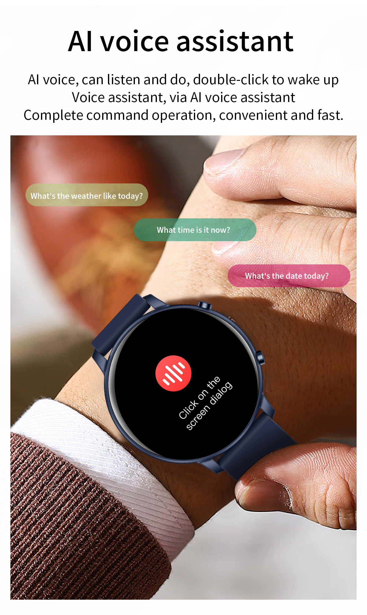 Aolon GTR Bluetooth Call Smart Watch Men/Women Waterproof Original ...