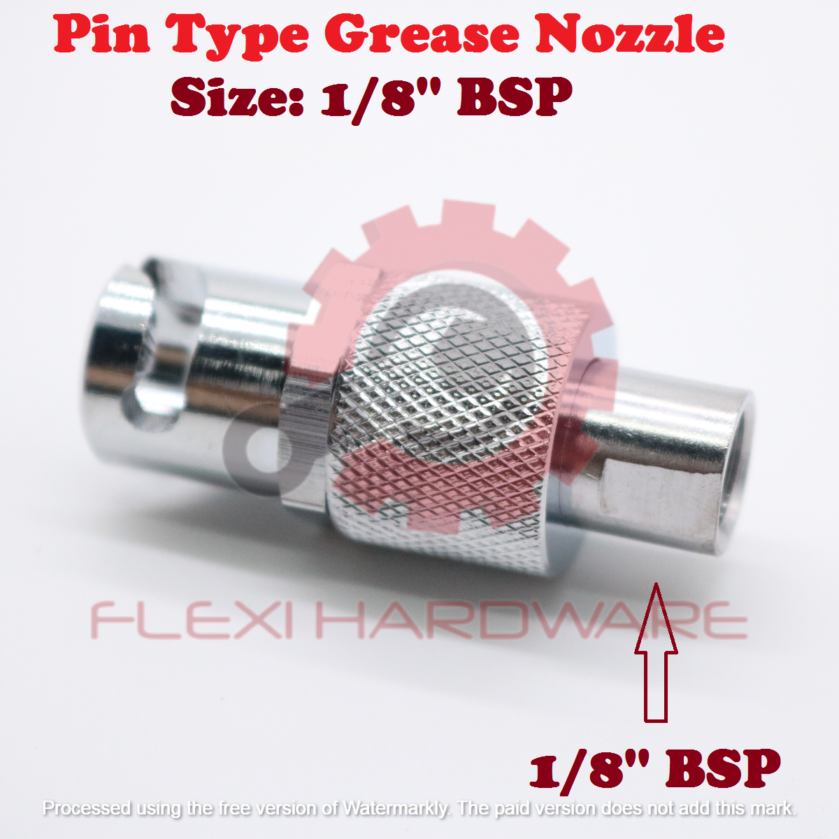 Pin Type Bayonet 1/8'' BSP Grease Gun Nozzle | Shopee Malaysia