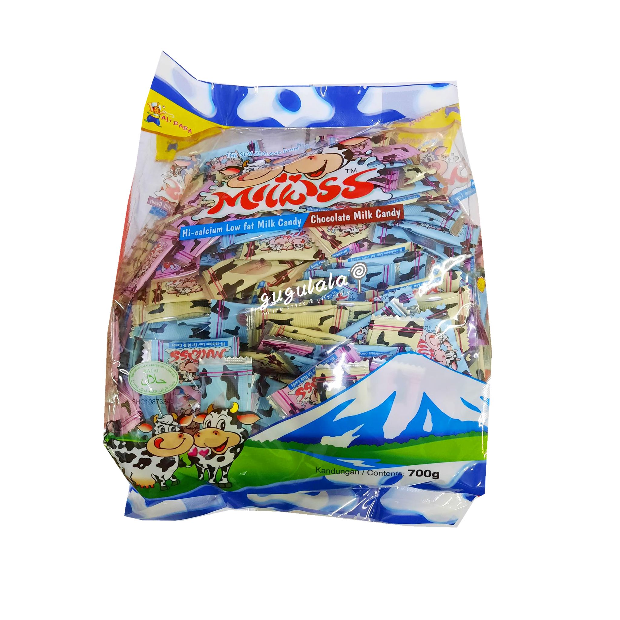 Milkiss Hi-Calcium Low Fat Milk Candy 700g | Shopee Malaysia