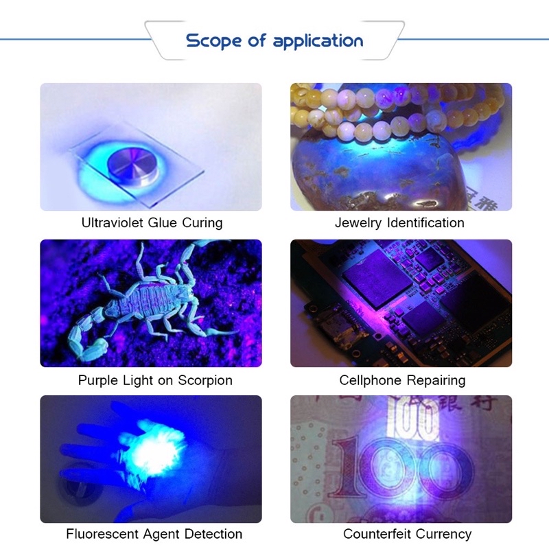 (UV LIGHT) UV LED Light Flexible Lamp / Nail Lamp / UV Gooseneck Lamp / Flexible Clip-On UV Lamp ...