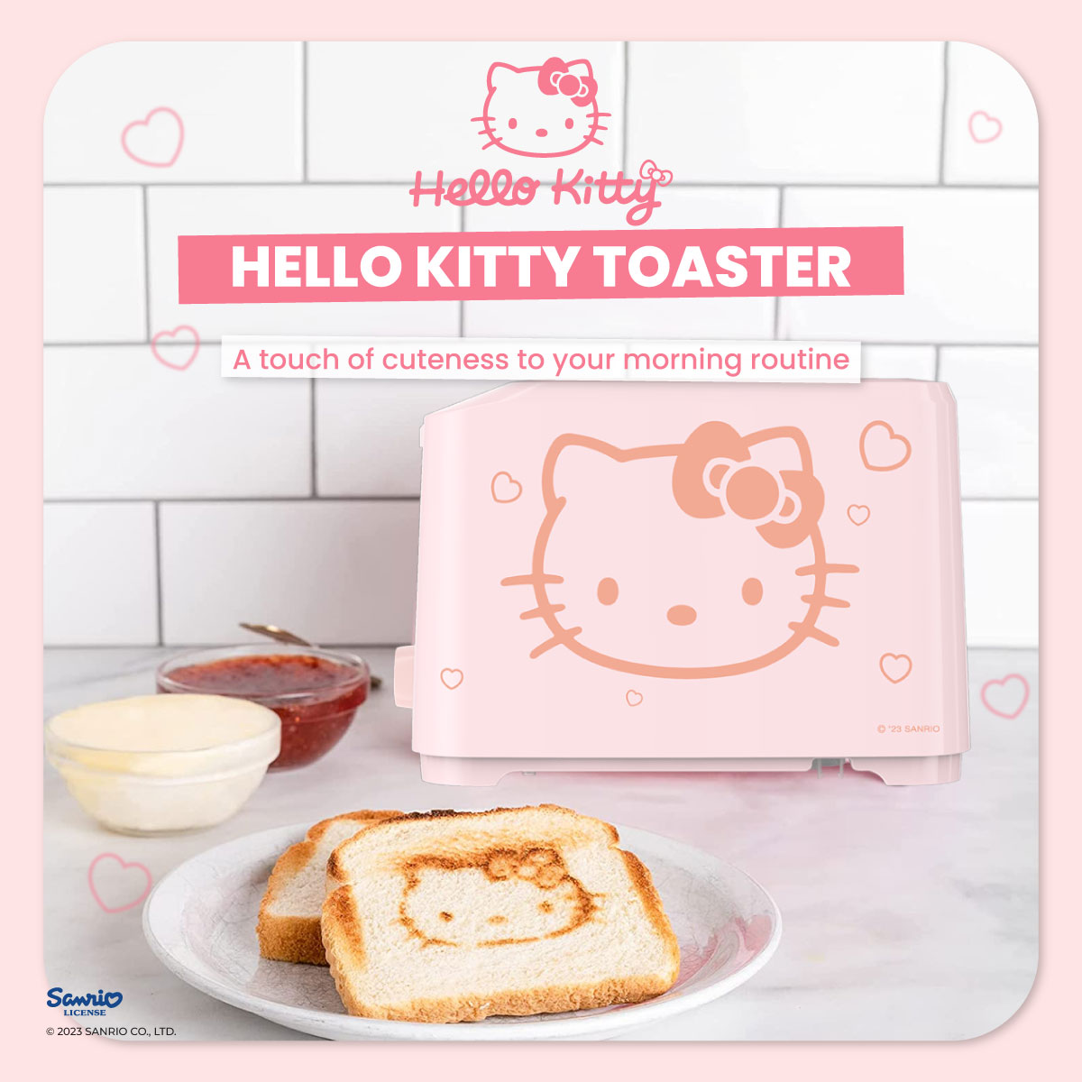 Russell Taylors x Sanrio Hello Kitty Bread Toaster T1 | Shopee Malaysia