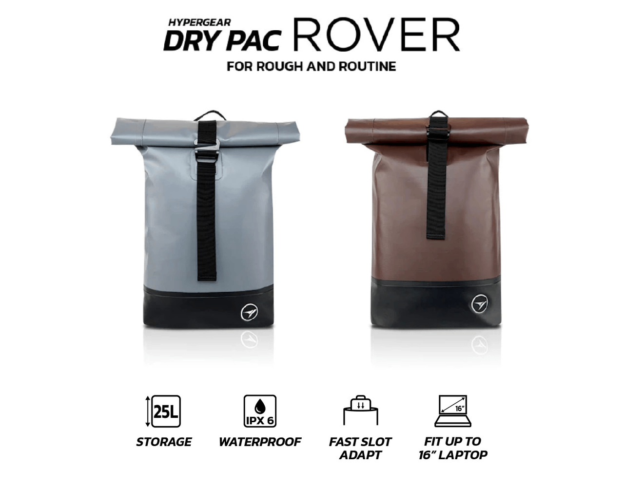 Beg Galas Kalis Air Rover 25L- Fast Slot Adapt / Hypergear Dry Pac ...