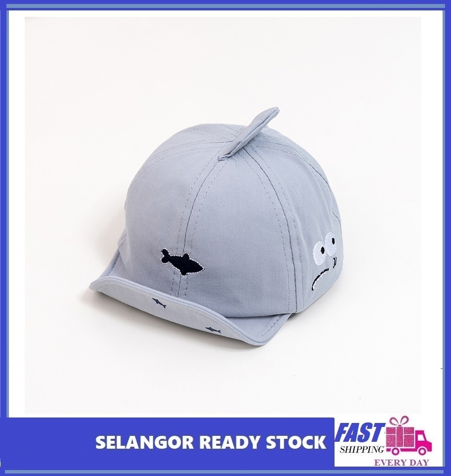 Selangor Ready Stock Kids Boy & Girl Newborn 3D Baby Shark Cap Toddler ...