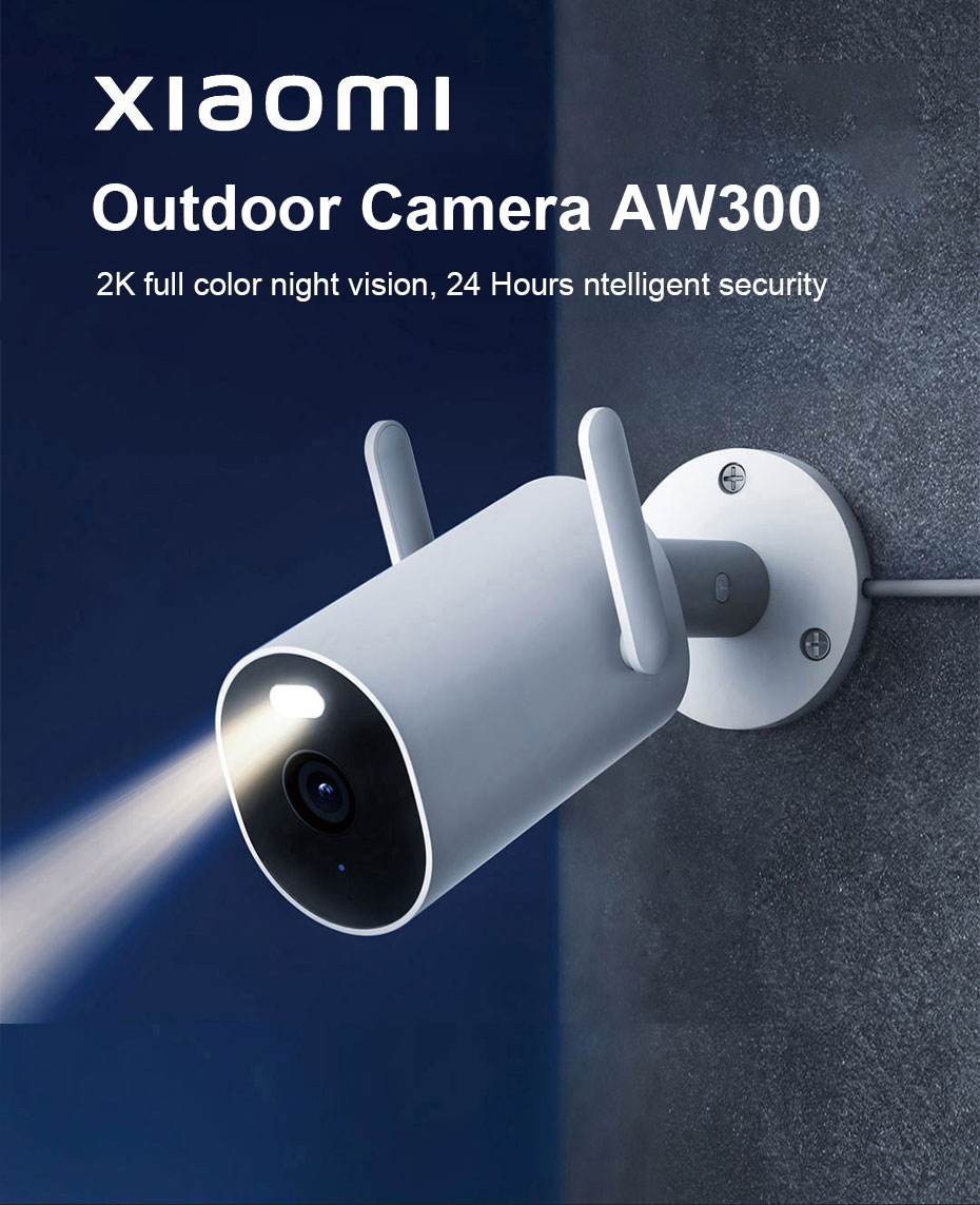 Xiaomi Mijia AW300 Outdoor 2k 3MP 1296P CCTV IP Camera IP66 MBC10 ...