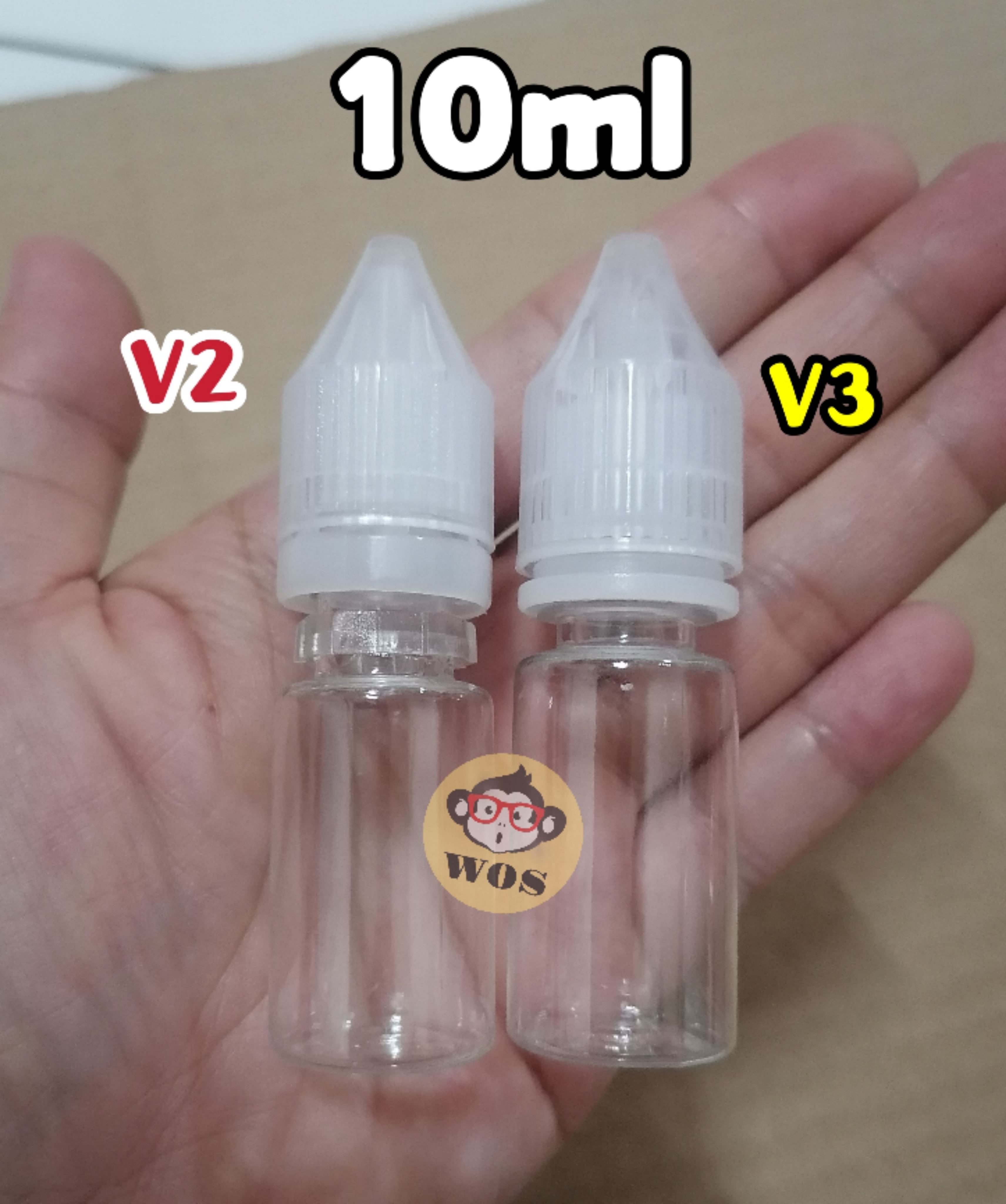 3ml/5ml/10ml/15ml/30ml/60ml/100ml Botol Kosong Empty Plastic Dropper ...