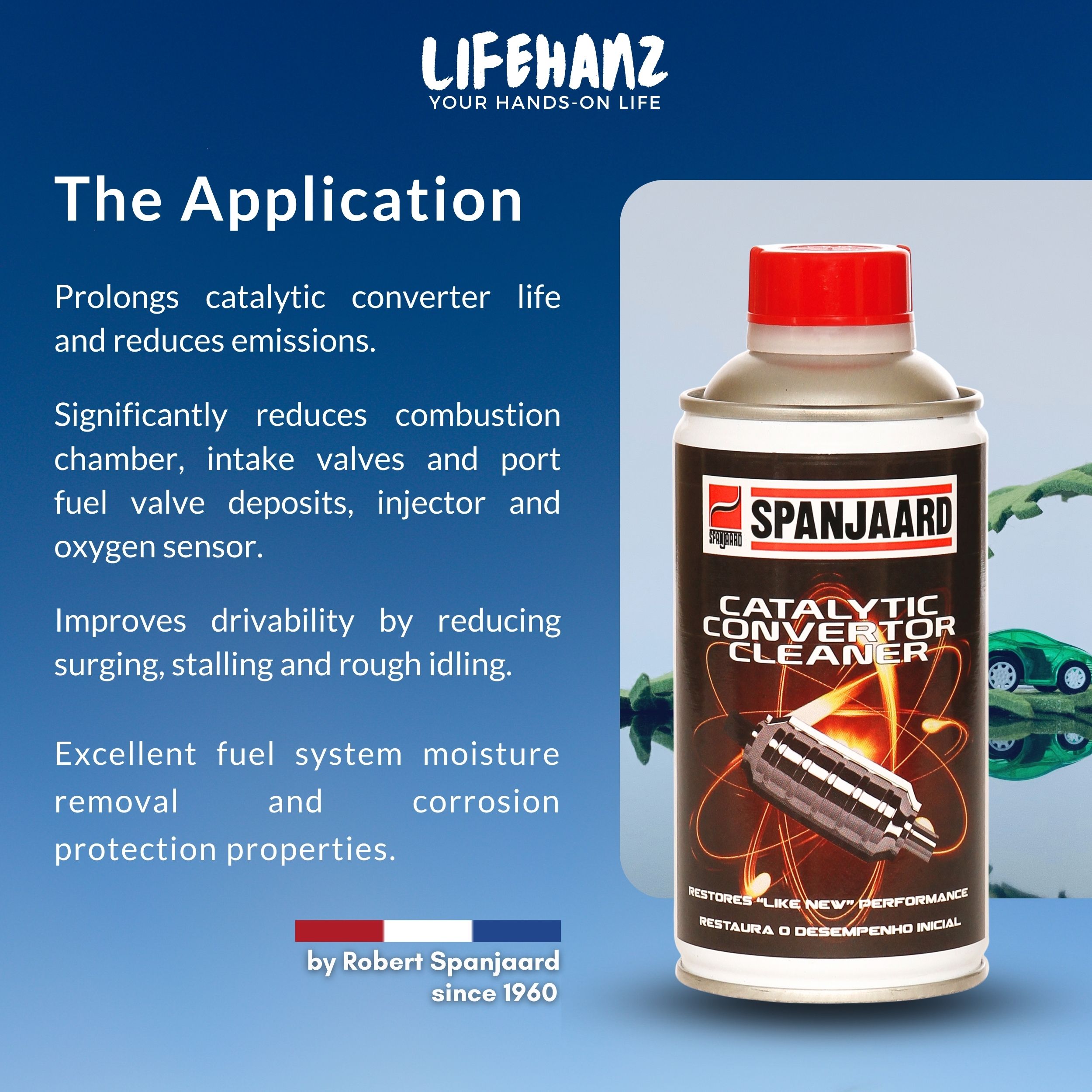 Spanjaard Catalytic Converter Cleaner (375ml) - Comprehensive Cleaning ...
