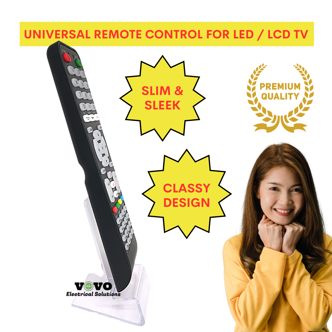 [FREE Battery] Universal LED / LCD TV Remote Control | Shopee Malaysia