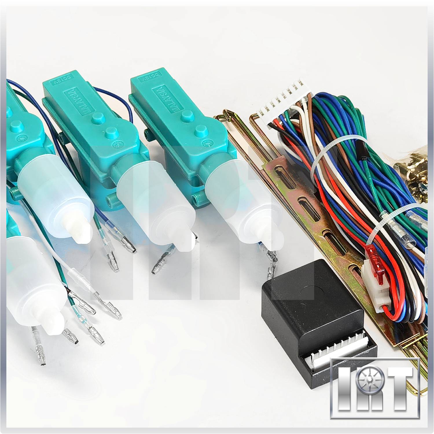 Central Lock 12V Power Door Lock Actuator Kit Alarm System Module ...