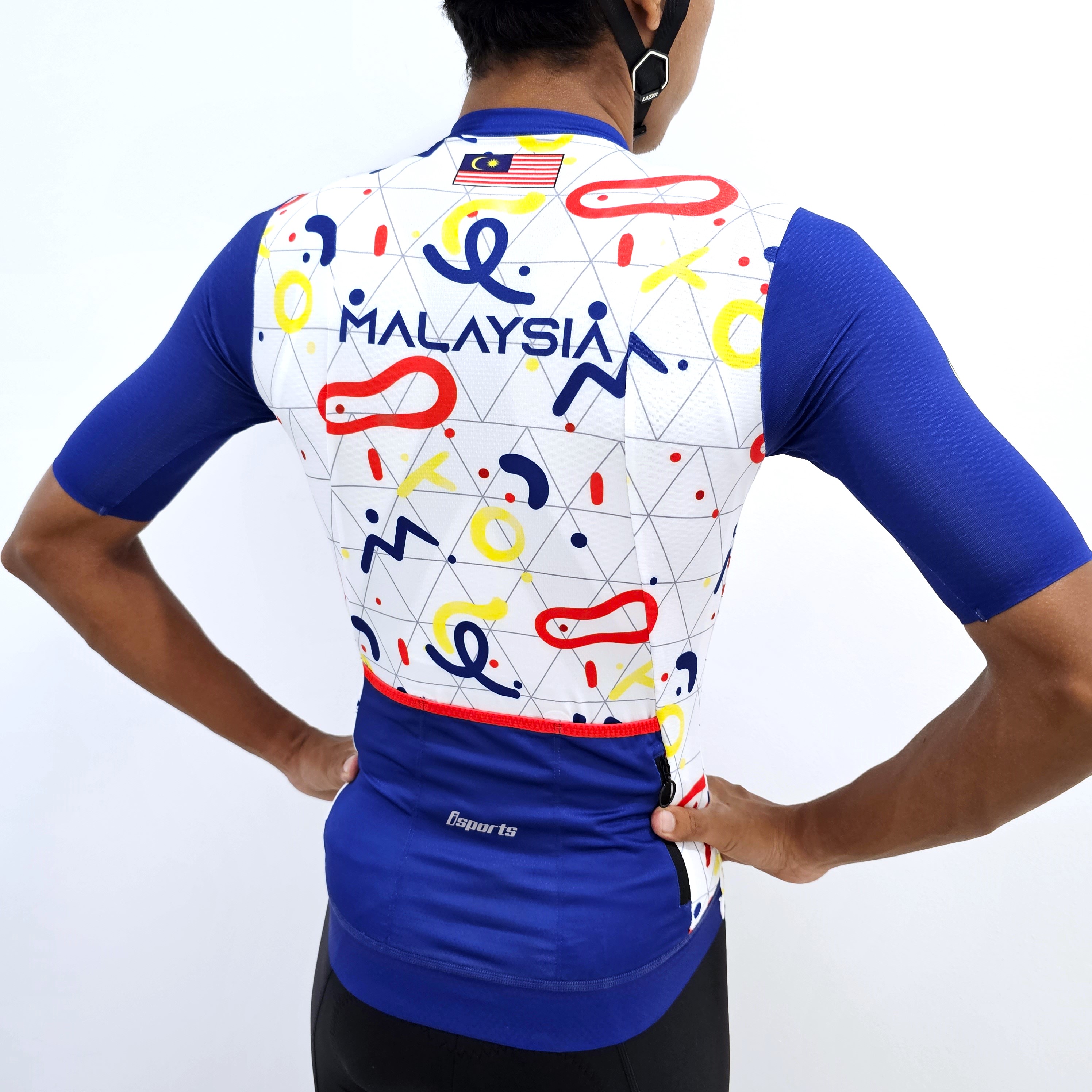 Authentic iSports Merdeka limited edition Aerodynamic Cycling Jersey ...