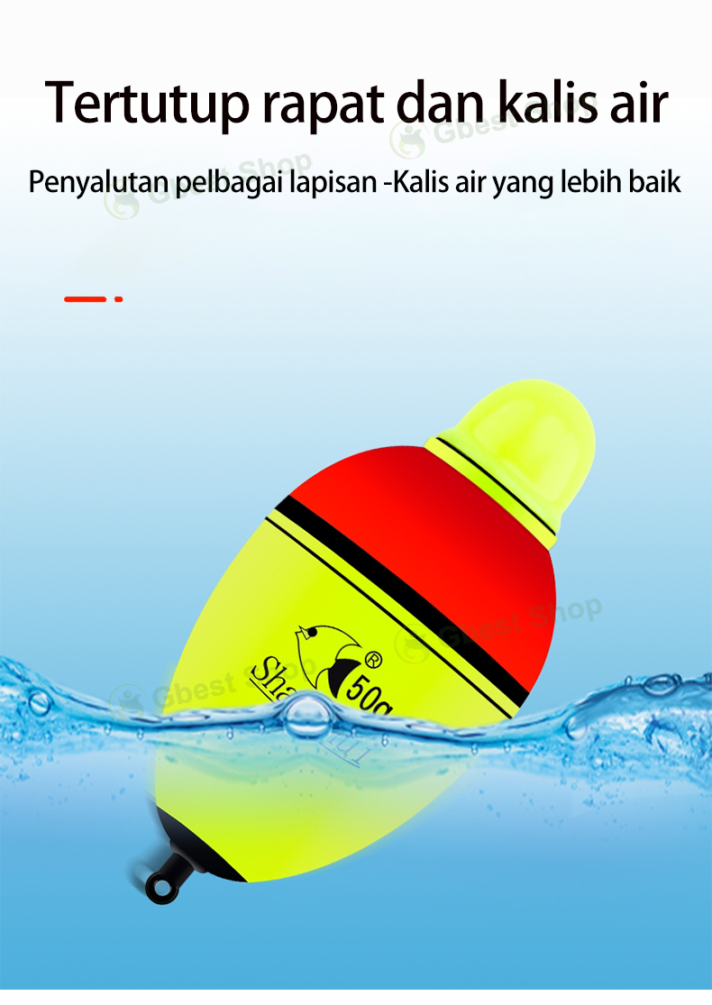 lampu Pelampung Pancing Besar LED Nano Electronic Luminous Big Belly ...