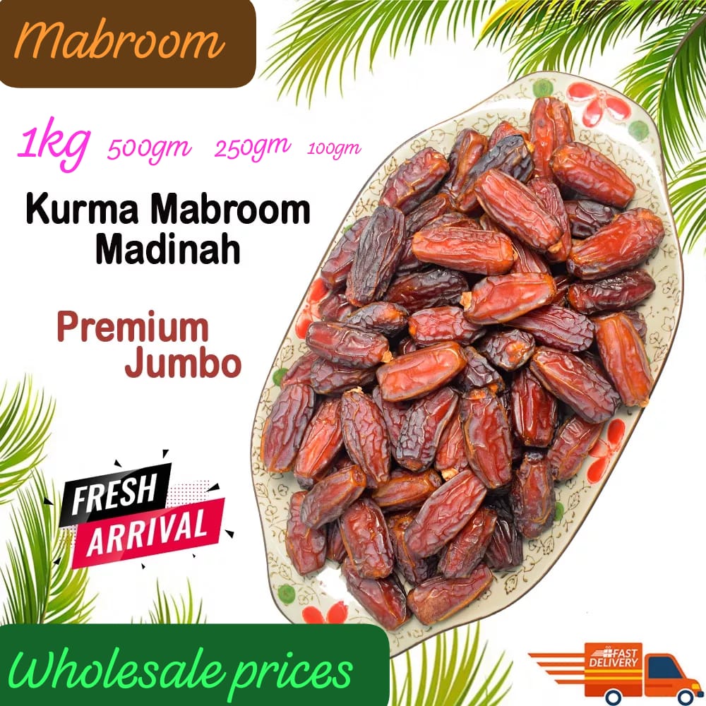 Kurma Ajwa/Safawi/Madjoul/Mabroom/Tangkai/Maryami/Sukkari/Rutab ...