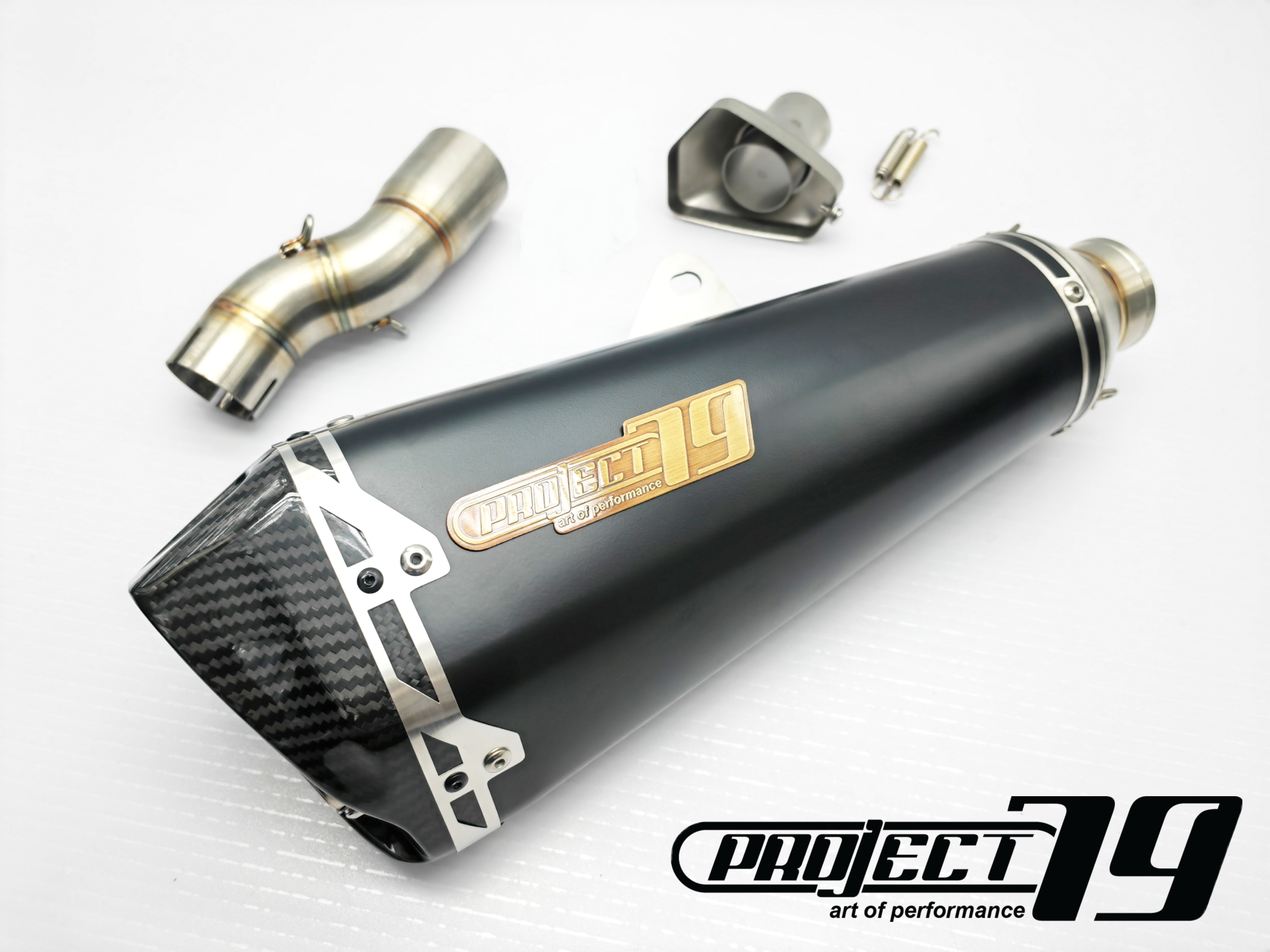 Project79 CFMoto 450SR Exhaust Stainless Steel Ekzos Full System Tabung ...