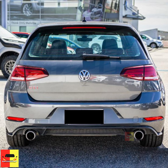 VOLKSWAGEN GOLF MK7.5 GTI REAR DIFFUSER GOLF R GOLF R LINE R-LINE RLINE ...