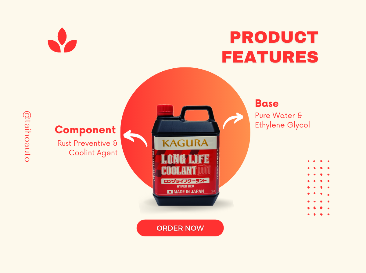KAGURA Long Life Coolant 2L / 4L Radiator Car / Lorry / Motor / Van ...