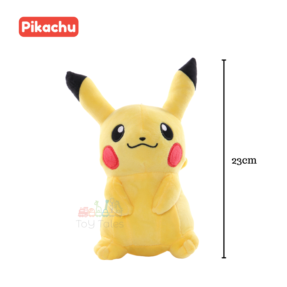 ToyTales 🍭 POKEMON PLUSHIE 🍭 Kids Plush Toy Stuffed Doll Soft Pikachu ...