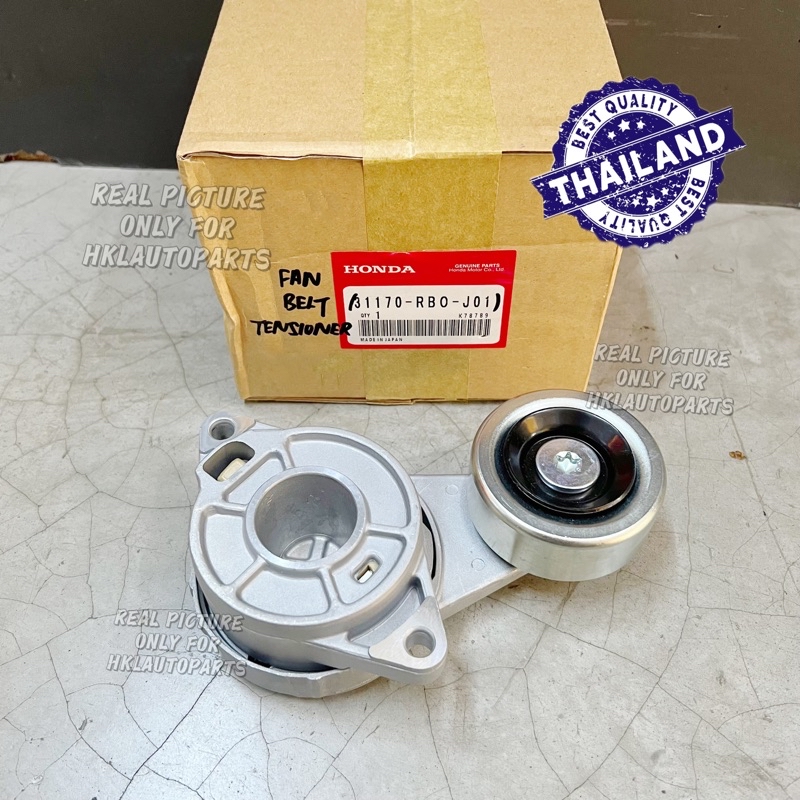 🔥Honda Thailand🇹🇭Honda City TMO GM Jazz TFO GE Freed GB3 Fan Belt Tensioner 31170-RBO-J01 ...