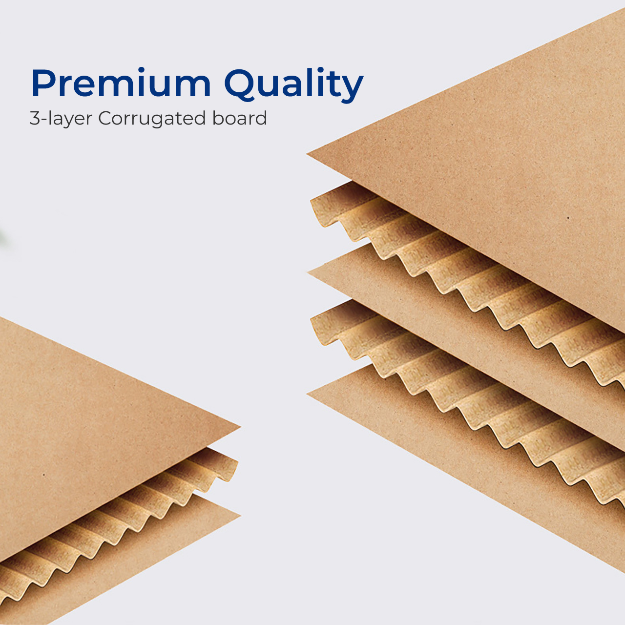 50pcs Corrugated Carton Box Packaging Courier Parcel Box Kotak Karton ...