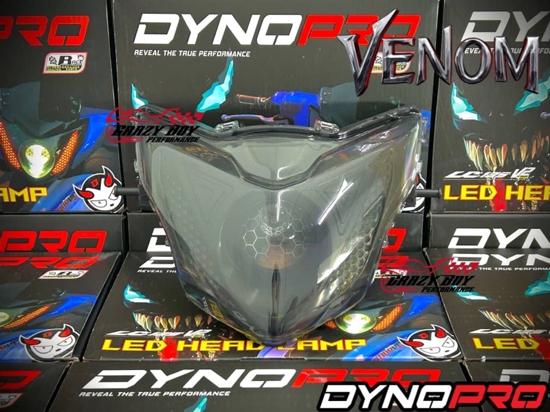 DYNOPRO VENOM LED HEAD LAMP LC135 V2/V3/V4/V5/V6/V7 PNP DYNO PRO LED ...