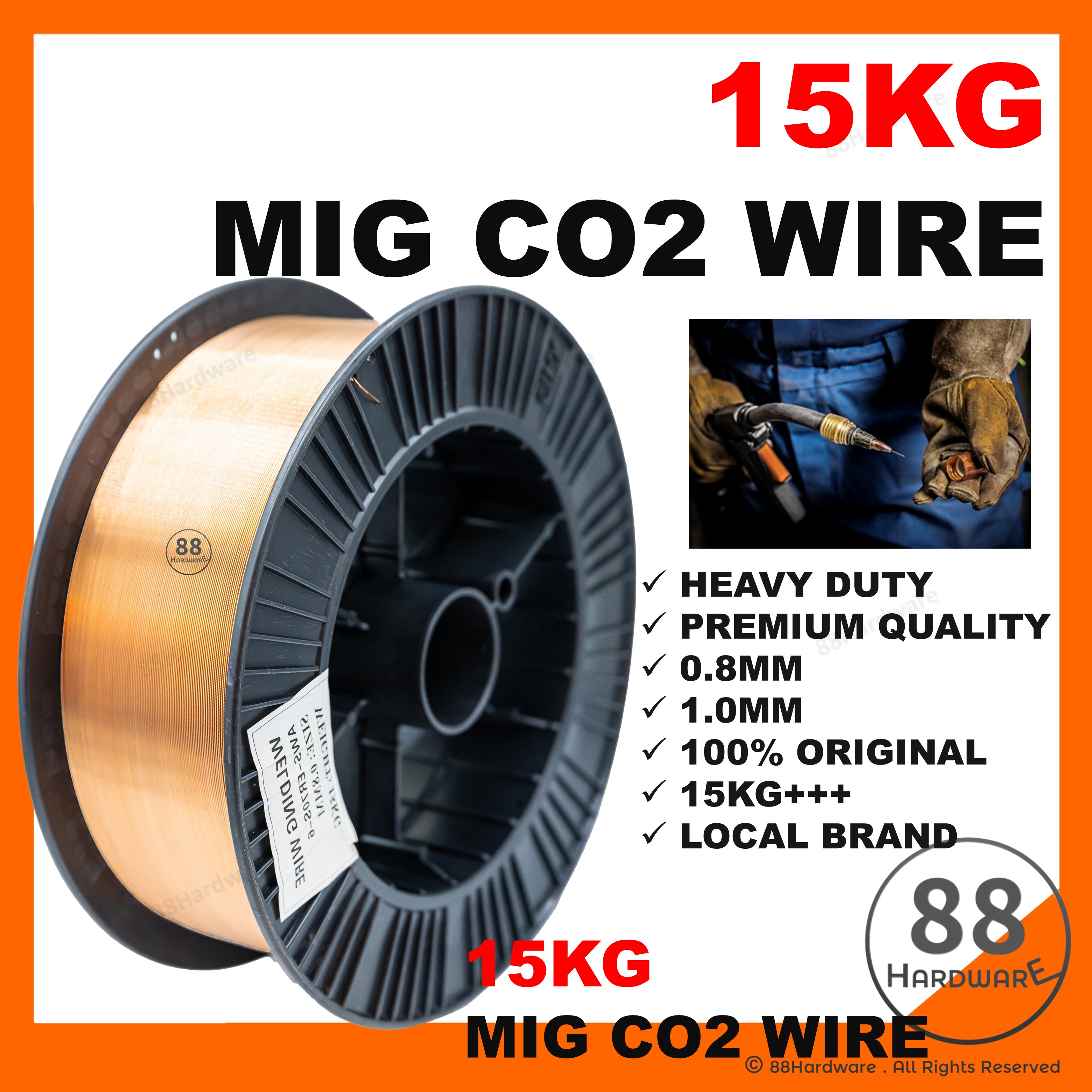 15KG 0.8mm 1.0mm 15kg Co2 mig welding wire / mig wire / welding wire / mig wire 15kg / WIRE MIG ...