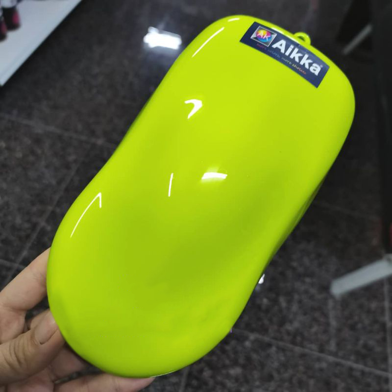 2K Paint 【 AIKKA SK04920 Lime Yellow 】 SOLID SERIES Color Car Motor ...