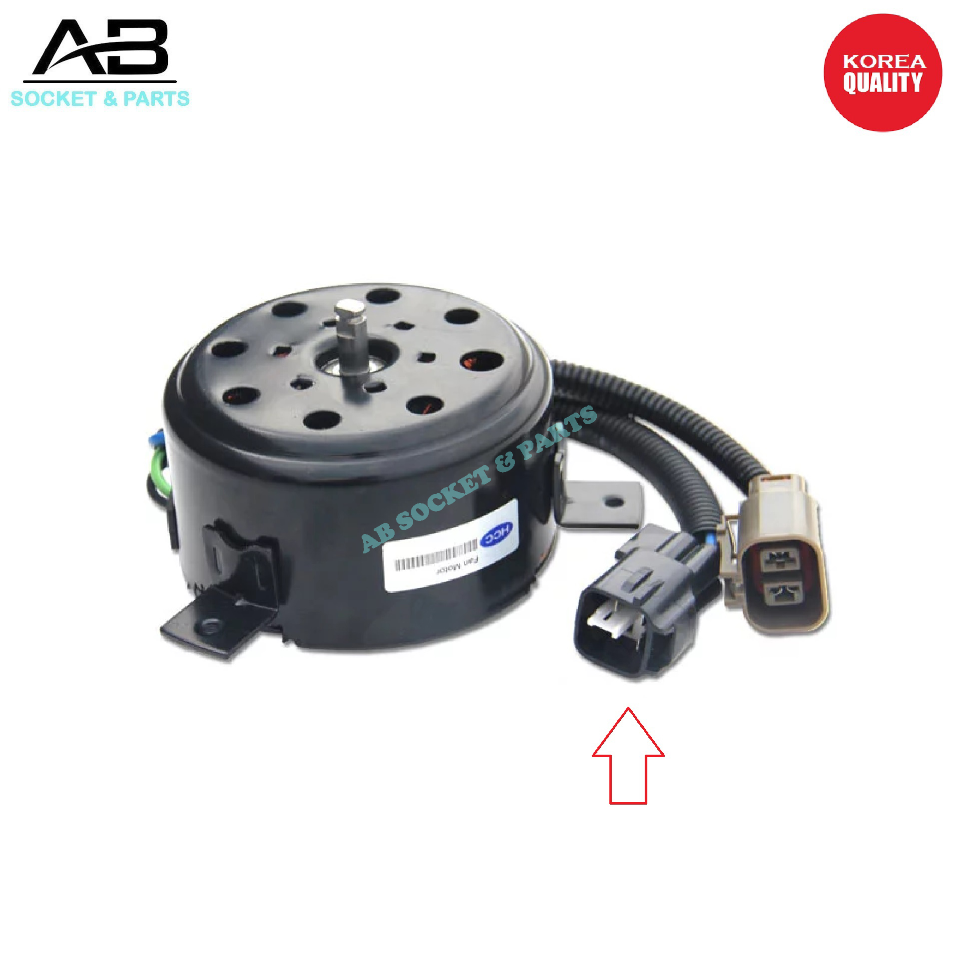 4 Pin Hyundai Getz Kia Picanto Radiator Fan Motor Socket Connector ...
