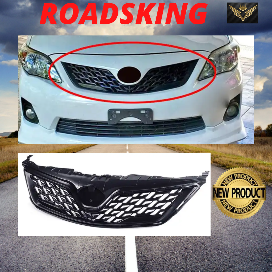 TOYOTA ALTIS 2011~2013 FRONT GRILL GRILLE GLOSSY BLACK COLOUR ABS ...