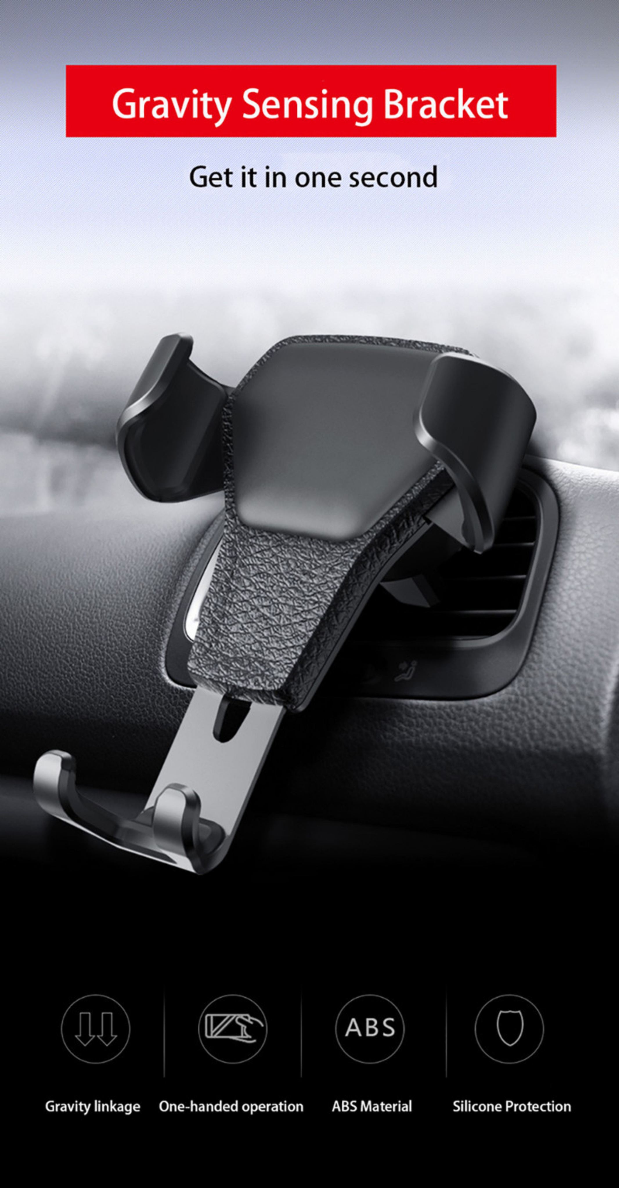 [Ready Stock]Universal phone holder car tempat letak telefon dalam kereta car mount tempat letak ...